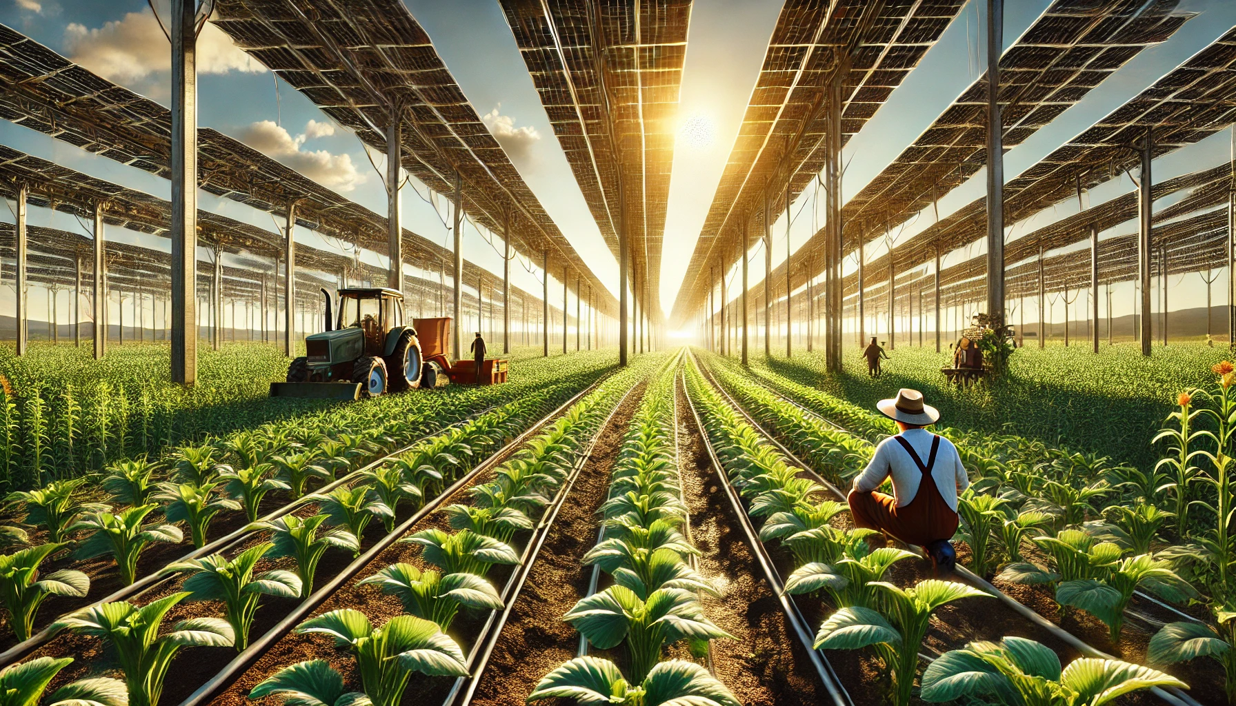 Agri-voltaics: Merging Solar Power with Agriculture for a Sustainable ...